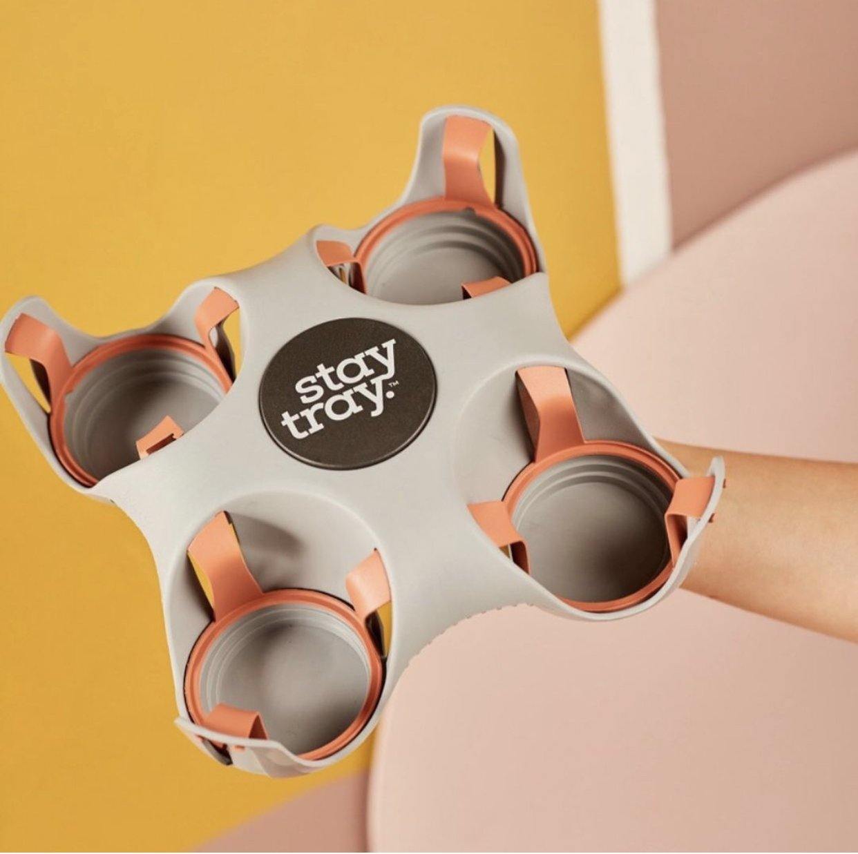 Stay tray | Sustainable Recycled Plastic Cup Holder | Create Your Own ...